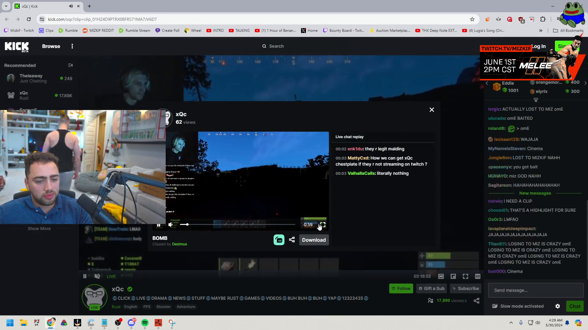 LIVESTREAMFAILS - Watch your favorite Streamers fail!